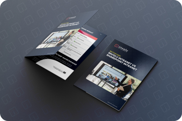 Comparison sheet Involv Intranet vs sharepoint
